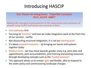 Lesley Strong and Hazel Carpenter: integrating community and social ...