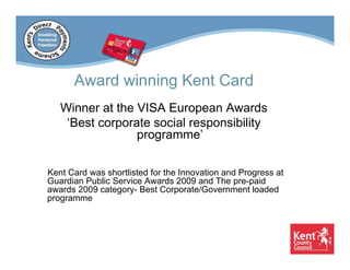 Kent Card | PPT