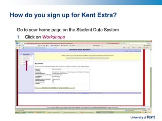 KentExtra Sign Up | PPSX