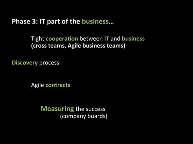 4 phases of Agile evolution in your organization | PDF