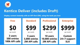 Introduction to Kentico Cloud - the headless CMS and digital experience ...