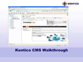 Kentico CMS Demo Standard | PPT