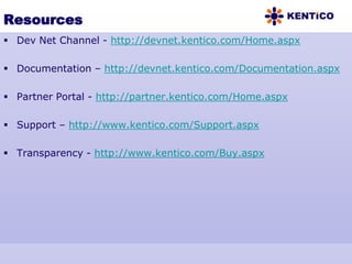 Kentico CMS Demo Standard | PPT