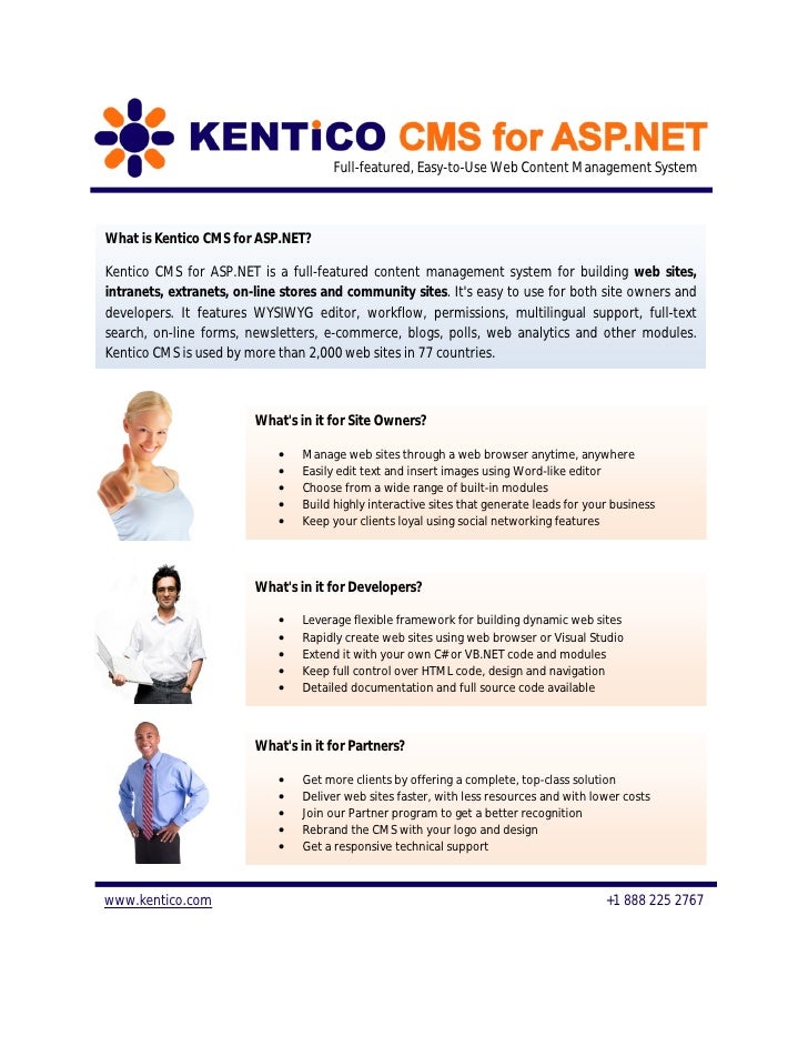 Kentico Cms Feature Overview