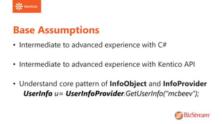 Kentico 8 EMS API Deep Dive | PPT