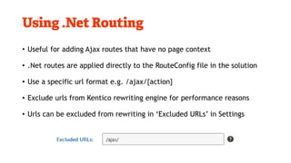Kentico and MVC | PPT