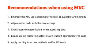 Kentico and MVC | PPT