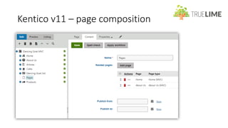 Kentico MVC Widgets | PPT
