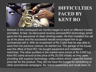 Kent RO: The Complete Story | PPTX