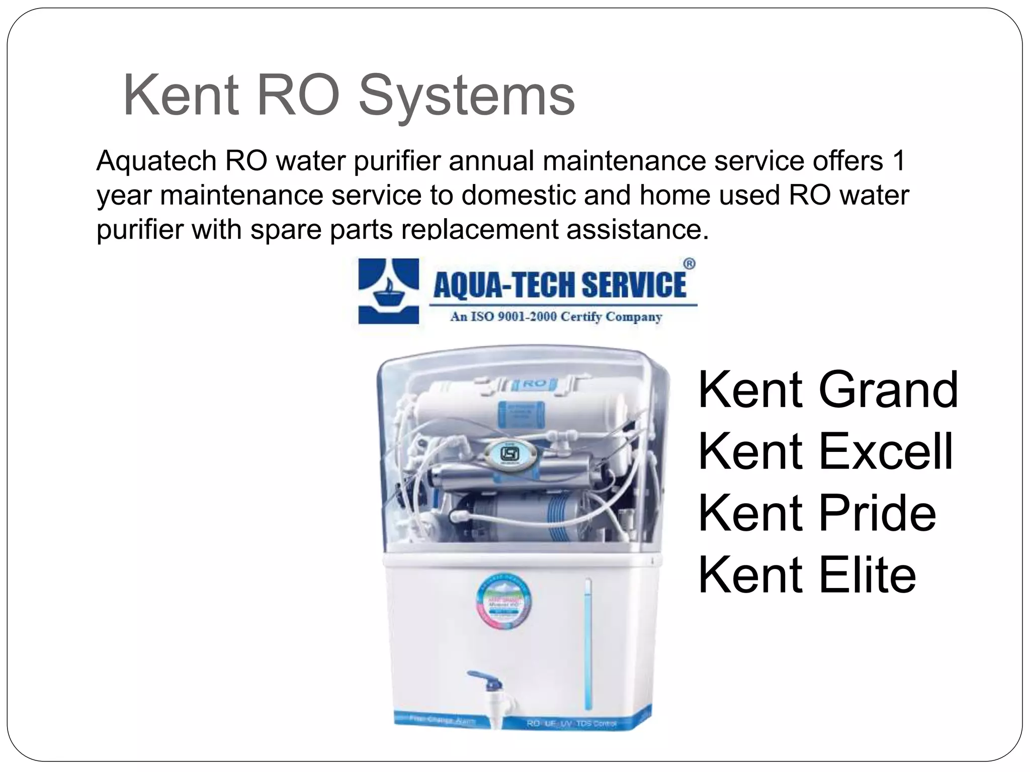 Kent ro systems | PPTX