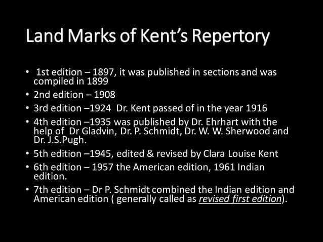 kent's repertory.pdf | Secondary Education | Education