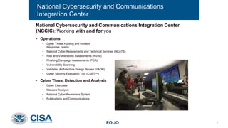 DHS Cybersecurity Services for Building Cyber Resilience | PPT