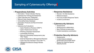 DHS Cybersecurity Services for Building Cyber Resilience | PPT
