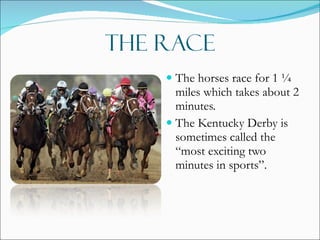 Kentucky derby ppt | PPT