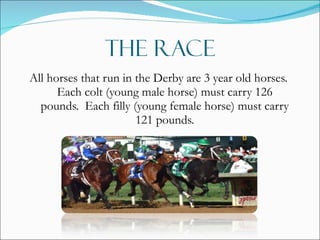 Kentucky derby ppt | PPT