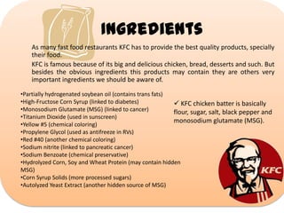 Powerpoint Kentucky fried chicken | PPTX