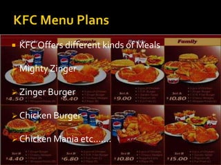 Kentucky fried chicken (kfc) | PPTX