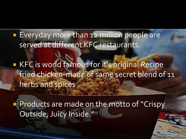 Kentucky fried chicken (kfc) | PPT