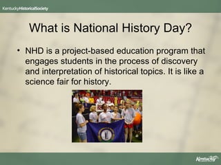 Kentuckys National History Day 08 09 | PPT