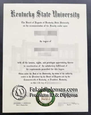 Kentucky State University degree | PDF