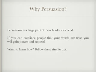 The Power of Persuasion | PDF