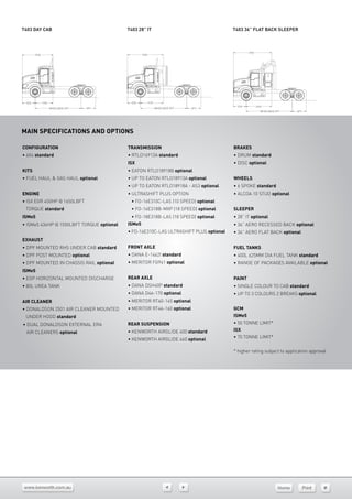 Kenworth T403 - Hallam Truck Centre | PDF