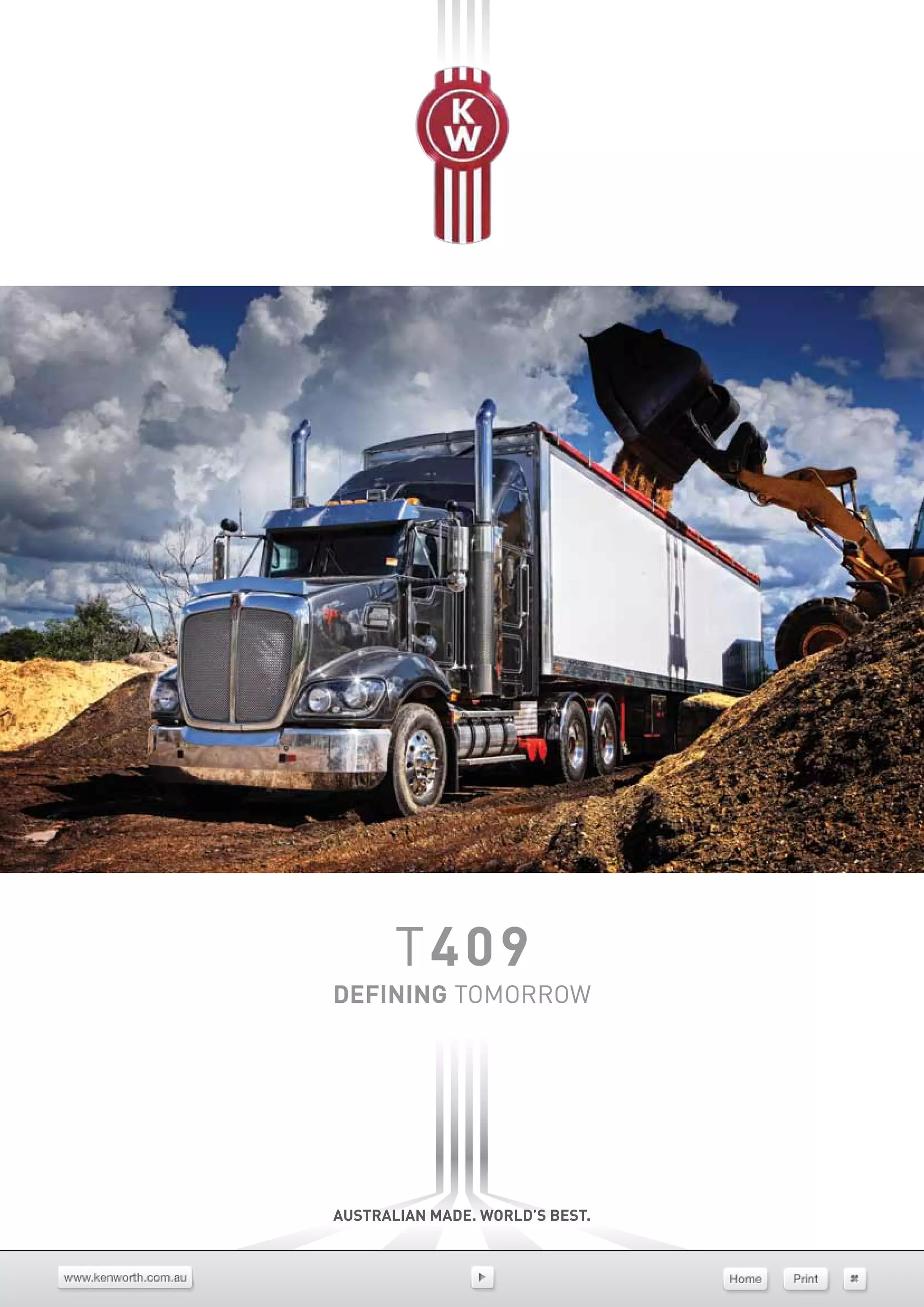 Kenworth T409 - Hallam Truck Centre | PDF