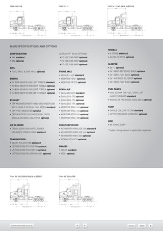 Kenworth T409 Brochure Hallam Truck | PDF