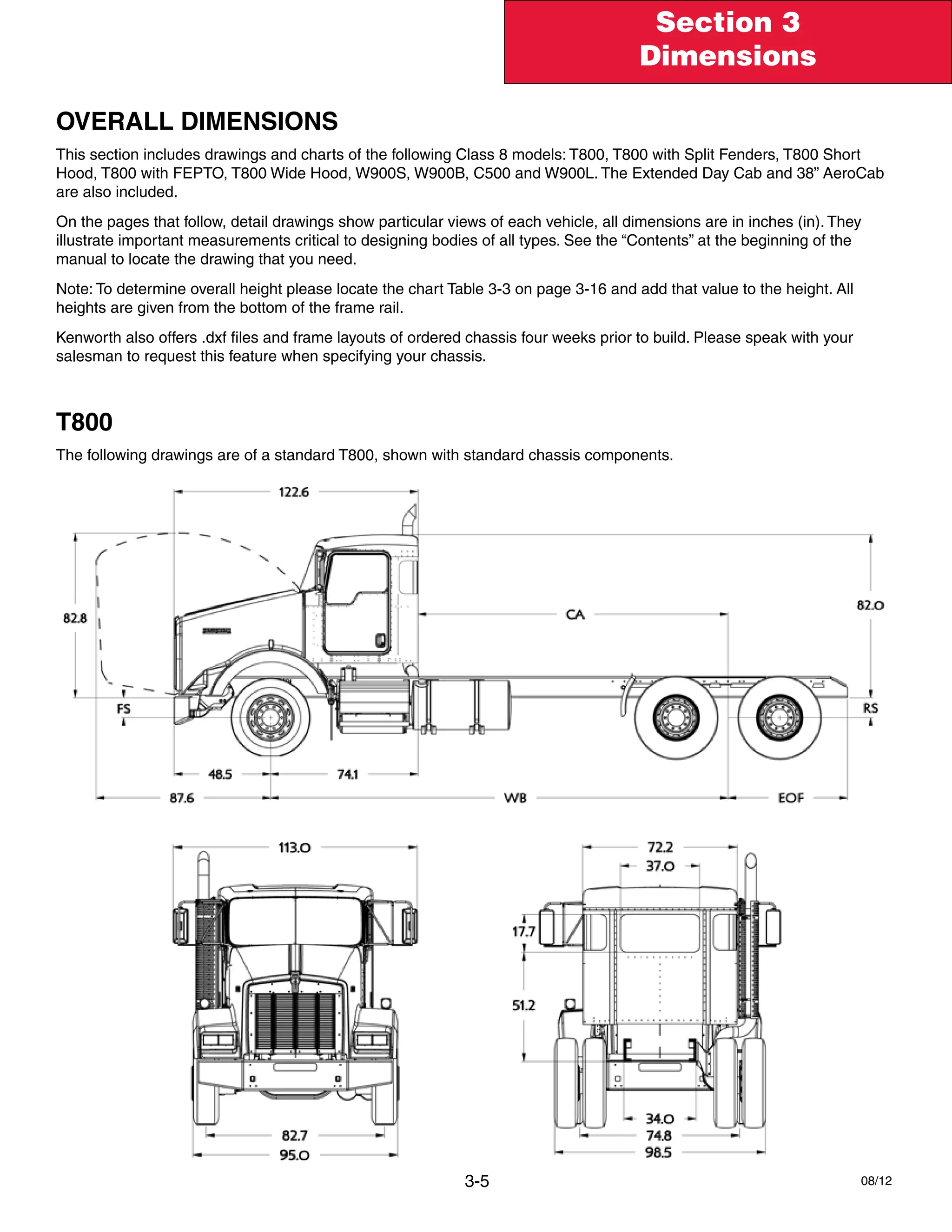 Kenworth W900 Heavy Duty Body Builder Manual | PDF | Bodybuilding | Sports
