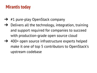 Mirantis OpenStack 5.0 Overview | PDF | Cloud Computing | Internet