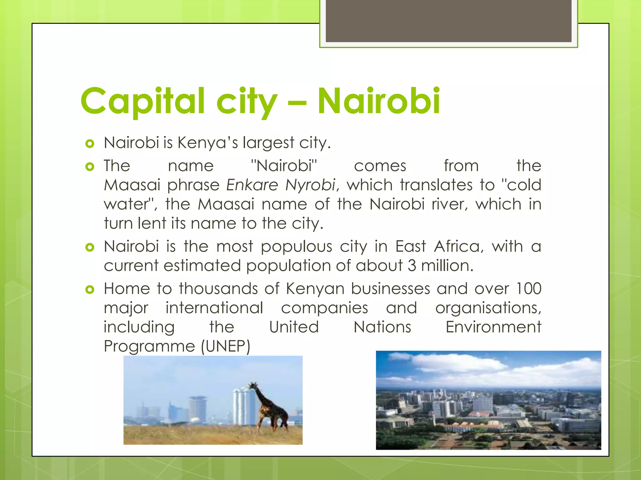 Kenya | PPTX