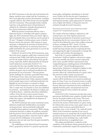 Kenya at 50 unrealized rights of minorities and indigenous peoples | PDF