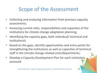 Kenya – Capacity Assessment | PPT