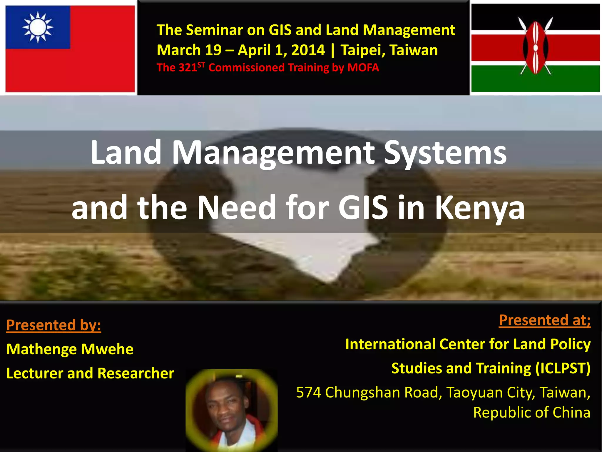 Kenya Land Use Planning and the Need for GIS in County Spatial Planning ...