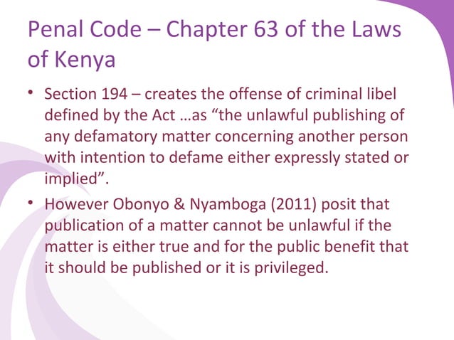 Kenyan media freedom | PPT