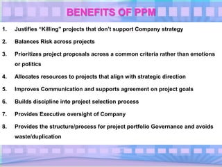 Kenya PMP presentation on Project Portfolio Management | PPT