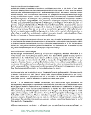 Kenya population situation analysis | PDF