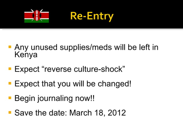 Kenya prep | PPT
