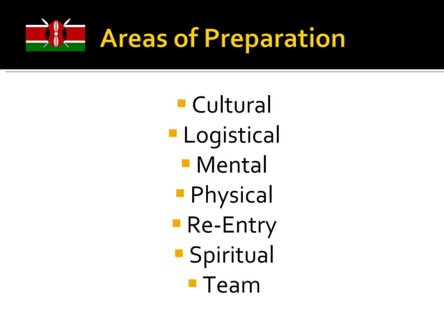 Kenya prep | PPT