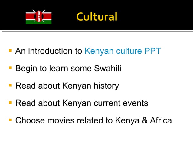 Kenya prep | PPT