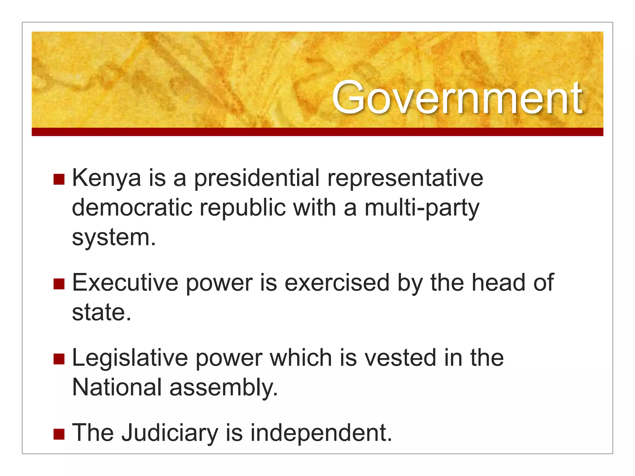 Kenya Presentation | PPTX