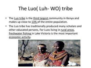 Cultures around the world: Kenya presentation | PPTX