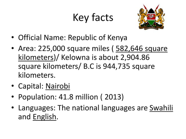 Cultures around the world: Kenya presentation | PPTX | Africa Travel ...