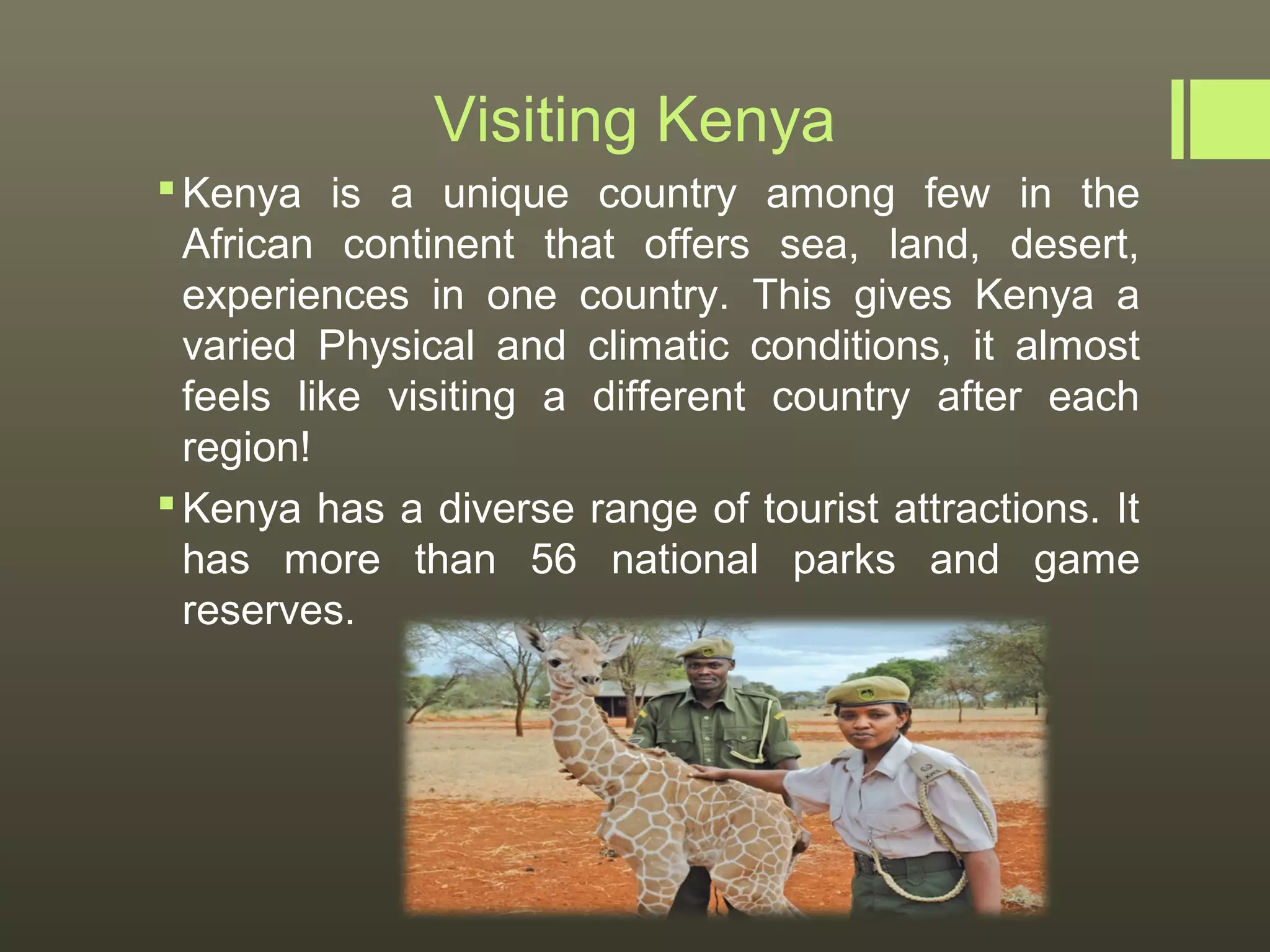 Kenyan Presentation | PPT