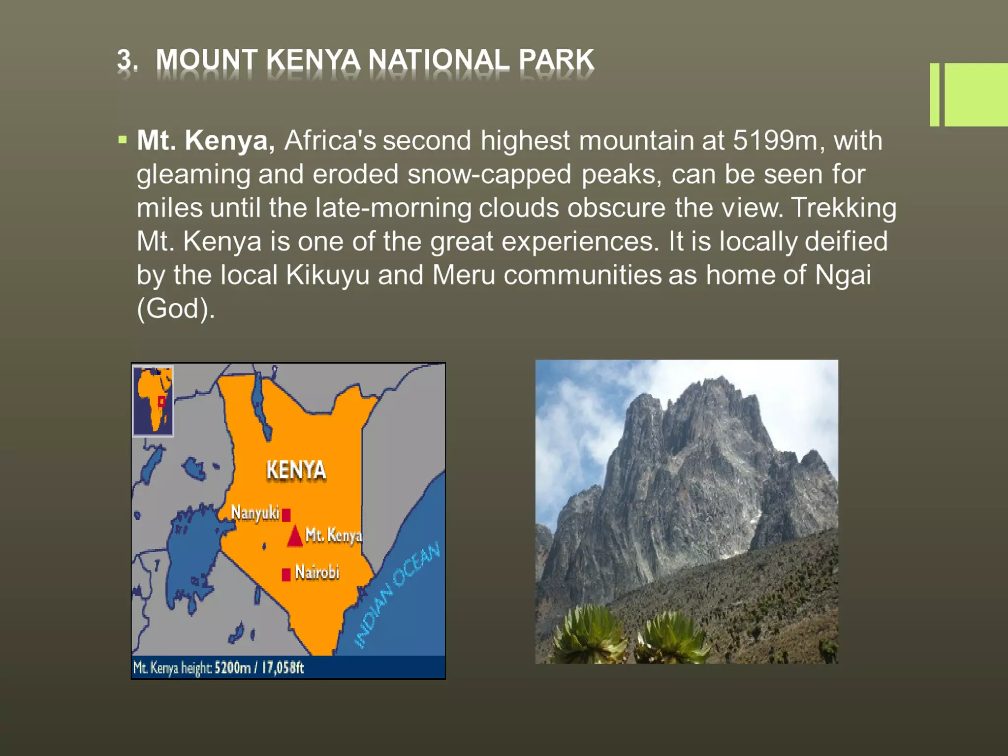 Kenyan Presentation | PPT