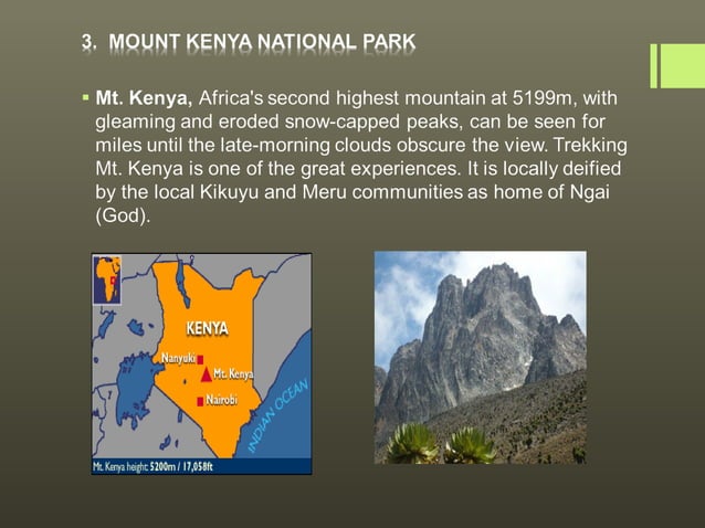 Kenyan Presentation | PPT