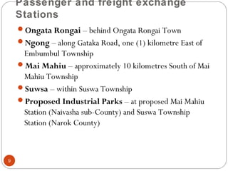 Kenya Railways SGR presentation | PPT