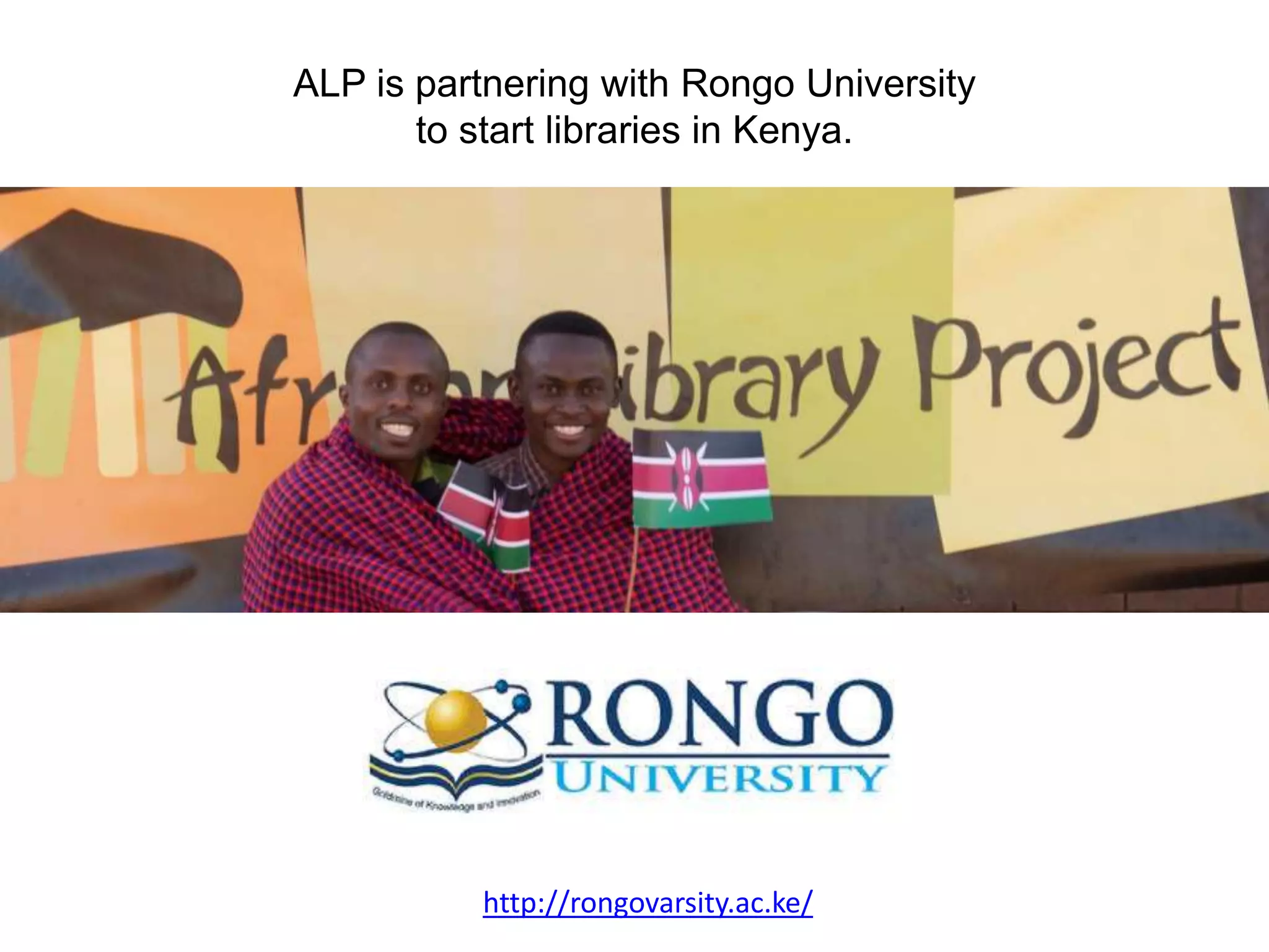 African Library Project in Kenya | PPTX