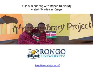 African Library Project in Kenya | PPTX
