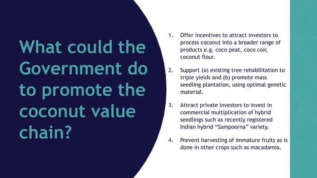 Kenya’s Coconut Value Chain by Gatsby Africa | PPTX